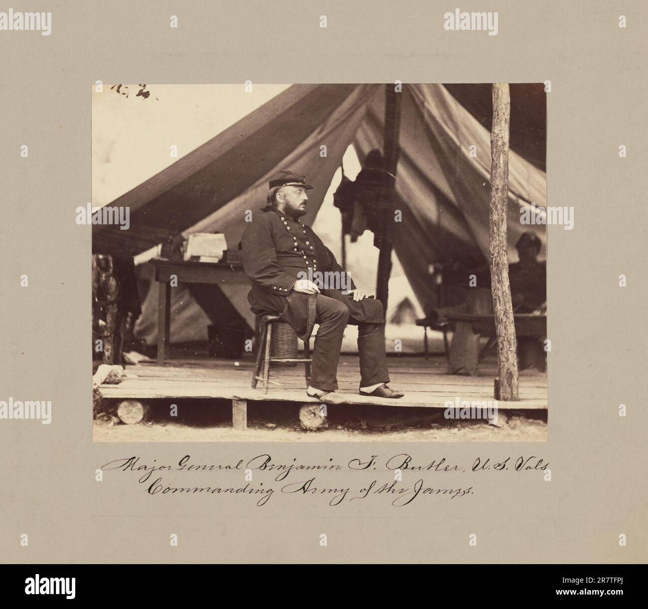 Benjamin Franklin Butler c. 1864 Stock Photo - Alamy