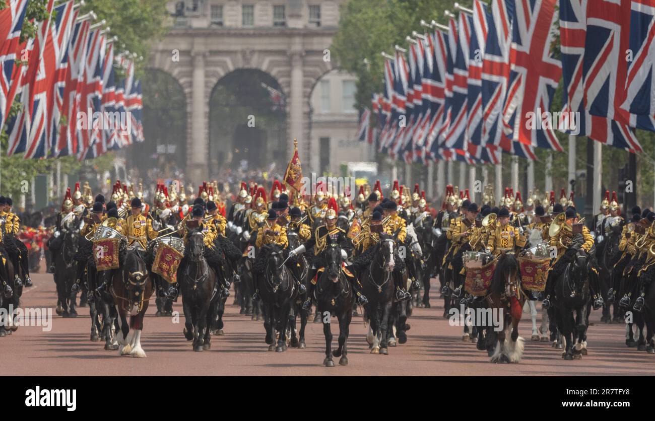 London, UK. 17th June, 2023. Trooping the Colour (The King's Birthday ...