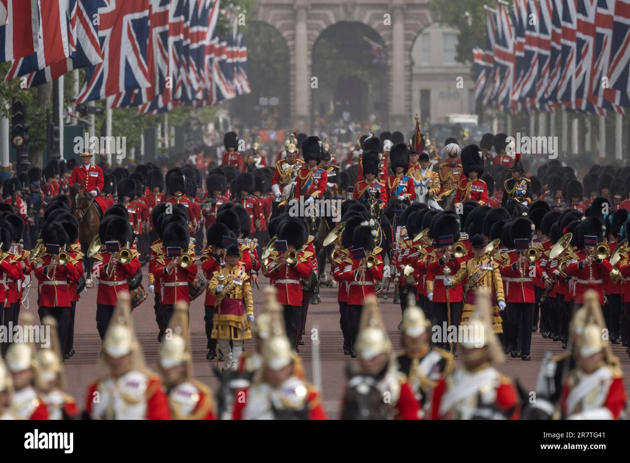 London, UK. 17th June, 2023. Trooping the Colour (The King's Birthday ...