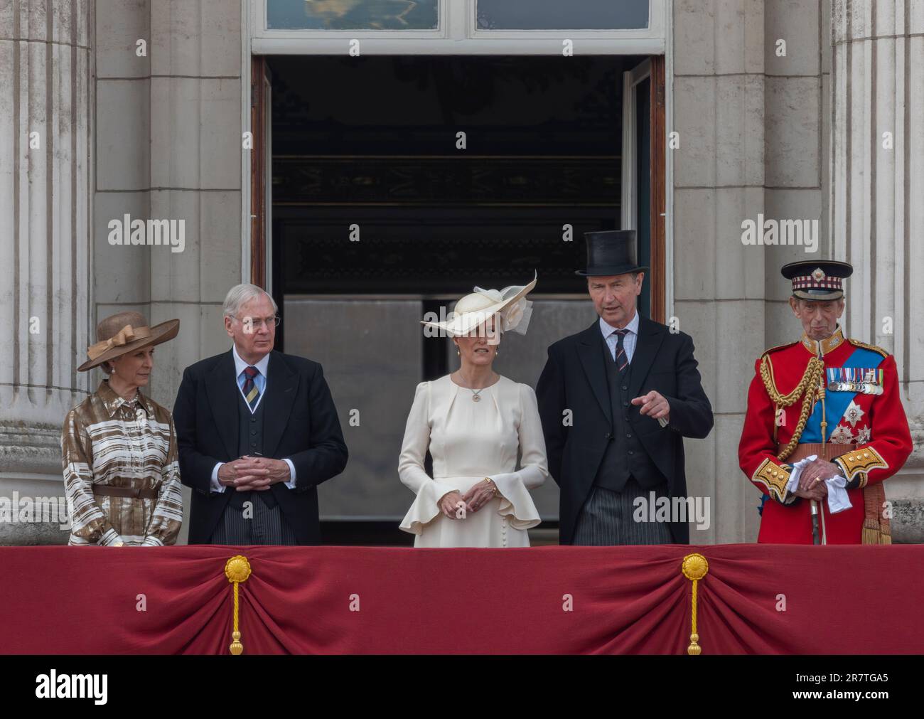 London, UK. 17th June, 2023. Senior members of the Royal Family ...