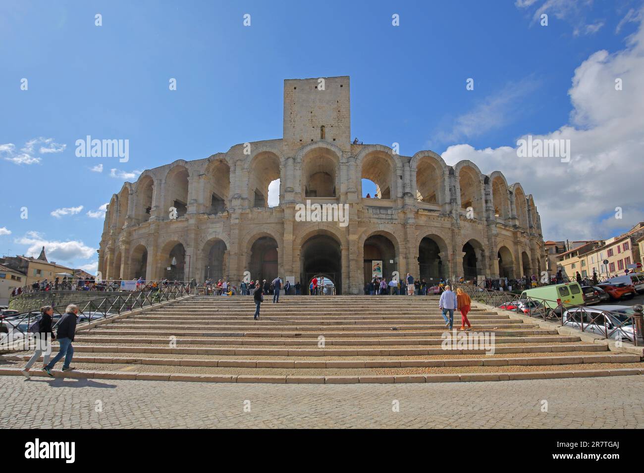 Amphitheatre and people, catcher, staircase, amphitheatre, ancient ...