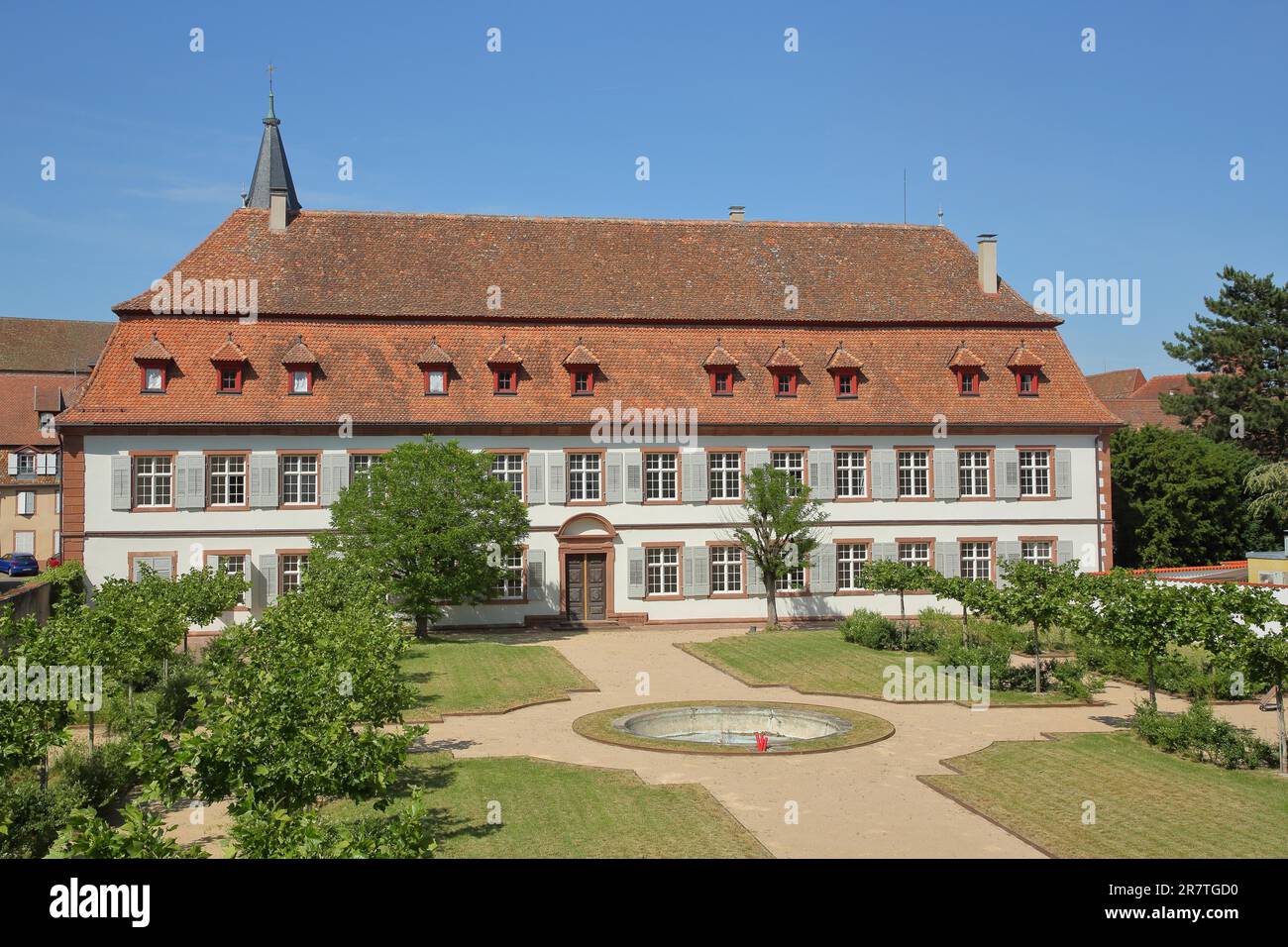 Historic Palais Stanislas with gardens, Palace, Wissembourg ...