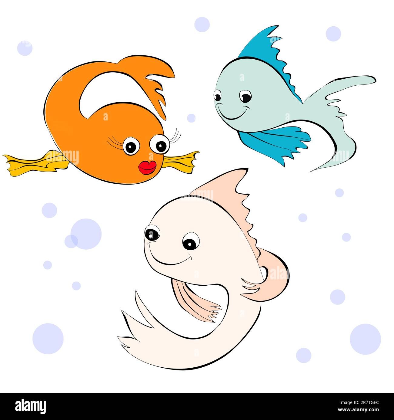 Fish. Cartoon style illustration Stock Vector Image & Art - Alamy