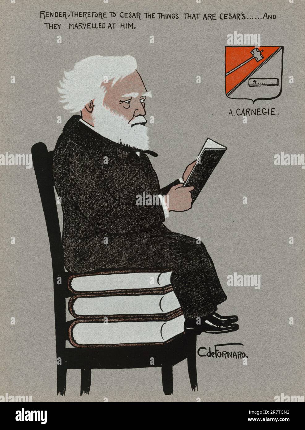 Carnegie andrew reading hi-res stock photography and images - Alamy