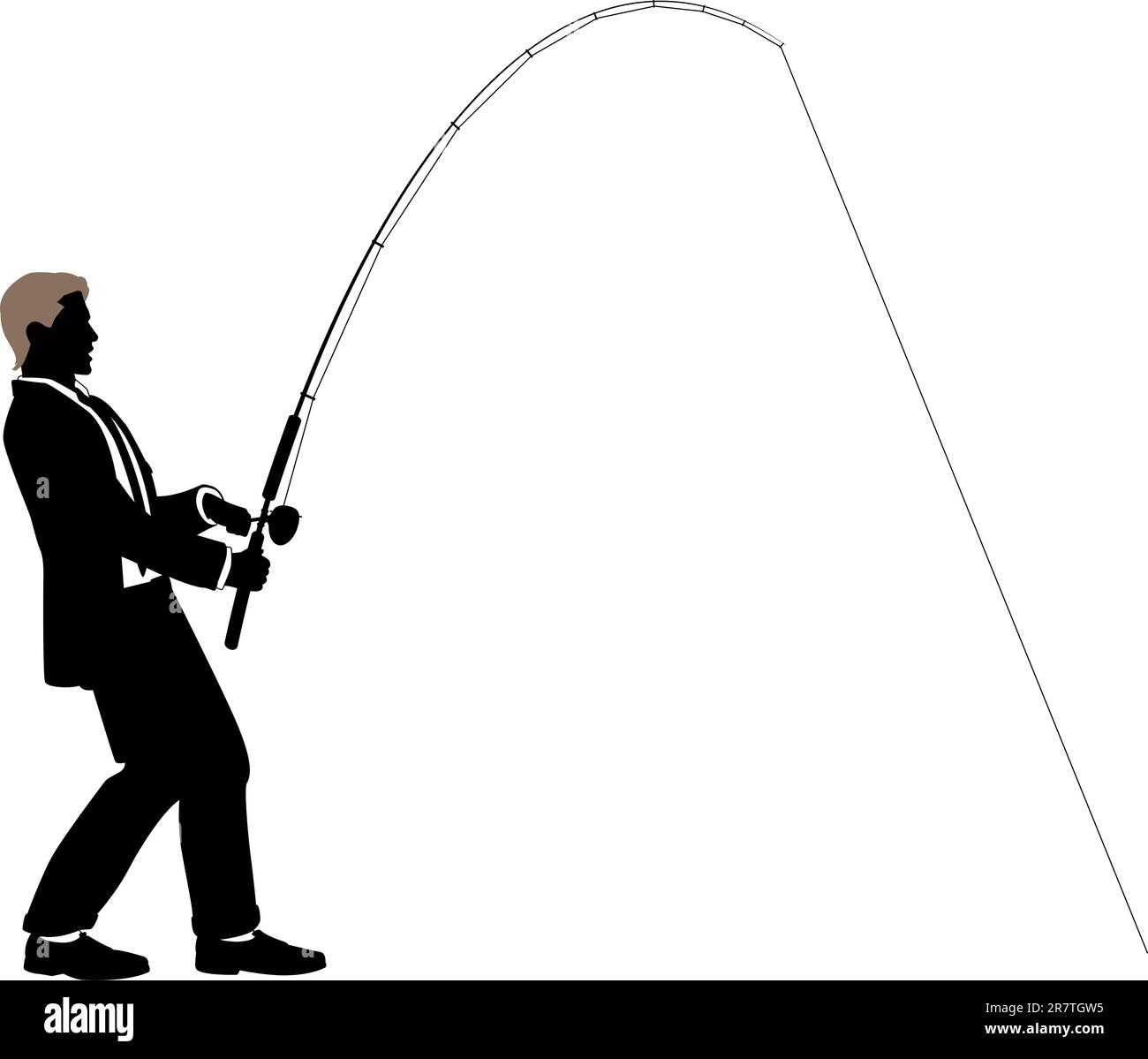 Human hooked Stock Vector Images - Alamy