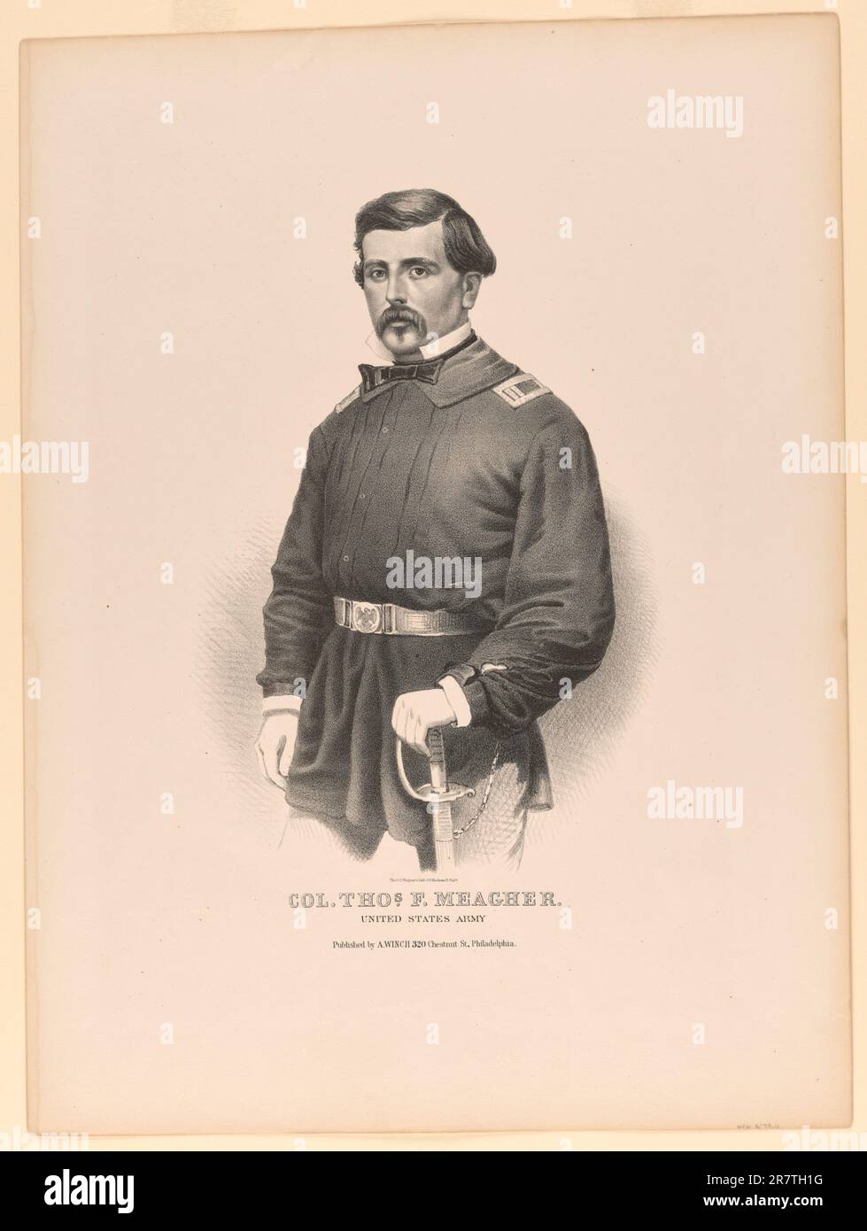 Thomas Francis Meagher c. 1861-1864 Stock Photo - Alamy