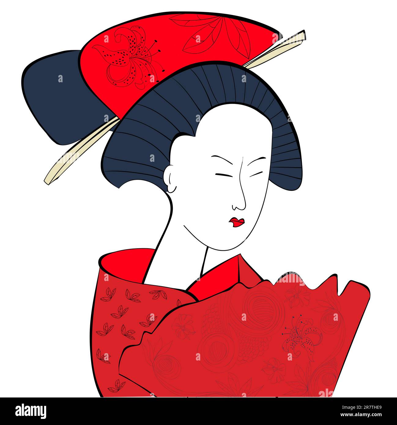 Young Japanese woman Stock Vector Image & Art - Alamy Young Japanese woman Stock Vector Image & Art - Alamy