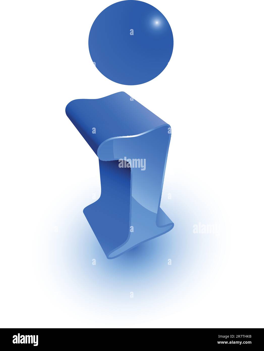 3d blue info icon Stock Vector Image & Art - Alamy