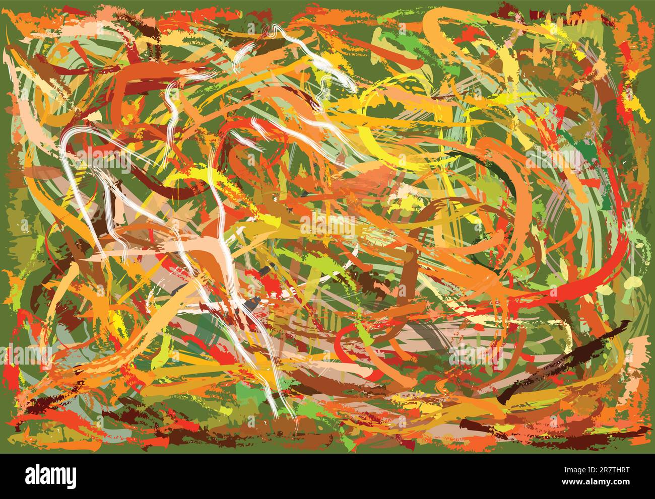 Abstraction of the female body Stock Vector Image & Art - Alamy