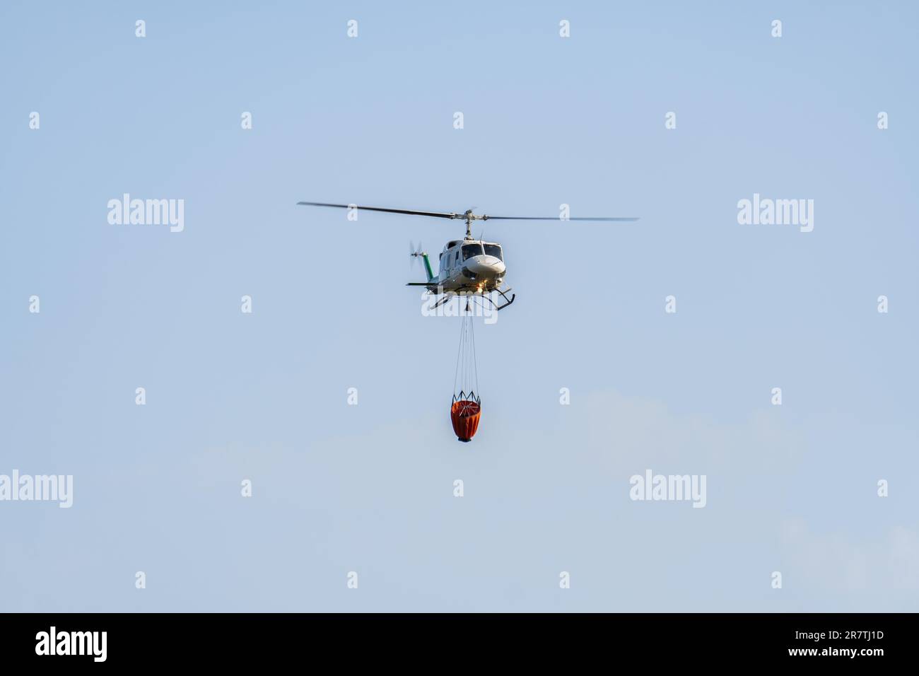 Firefighting helicopter in mid hi-res stock photography and images - Alamy