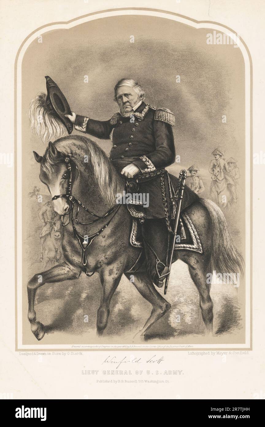 Winfield scott war of 1812 hi-res stock photography and images - Alamy