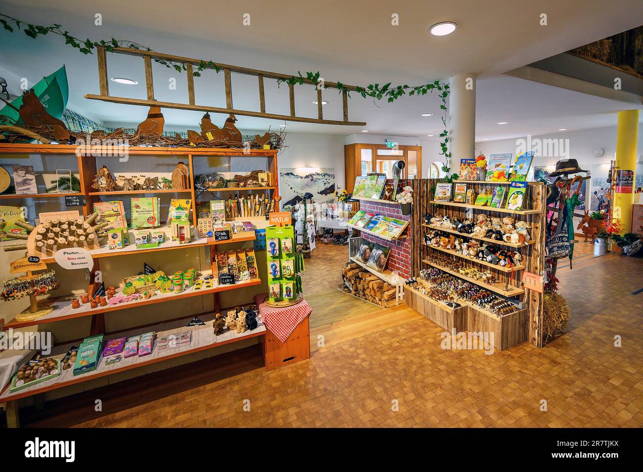 Museum shop, Allgaeu Mountain Farm Museum, Immenstadt-Diepolz ...