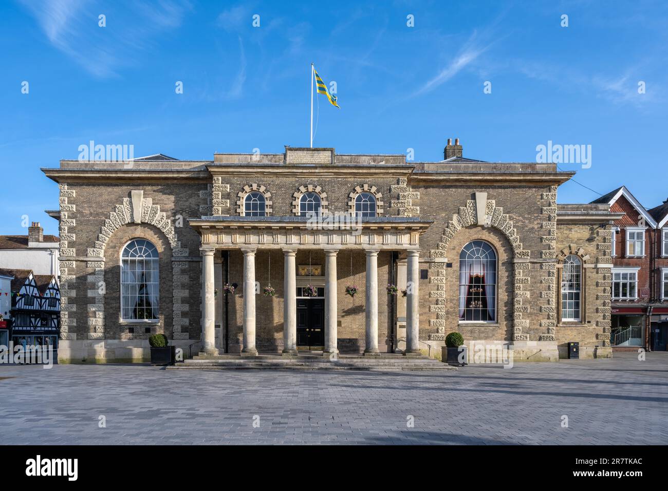 The Guildhall in Salisbury Market Place, Wiltshire, England, United ...