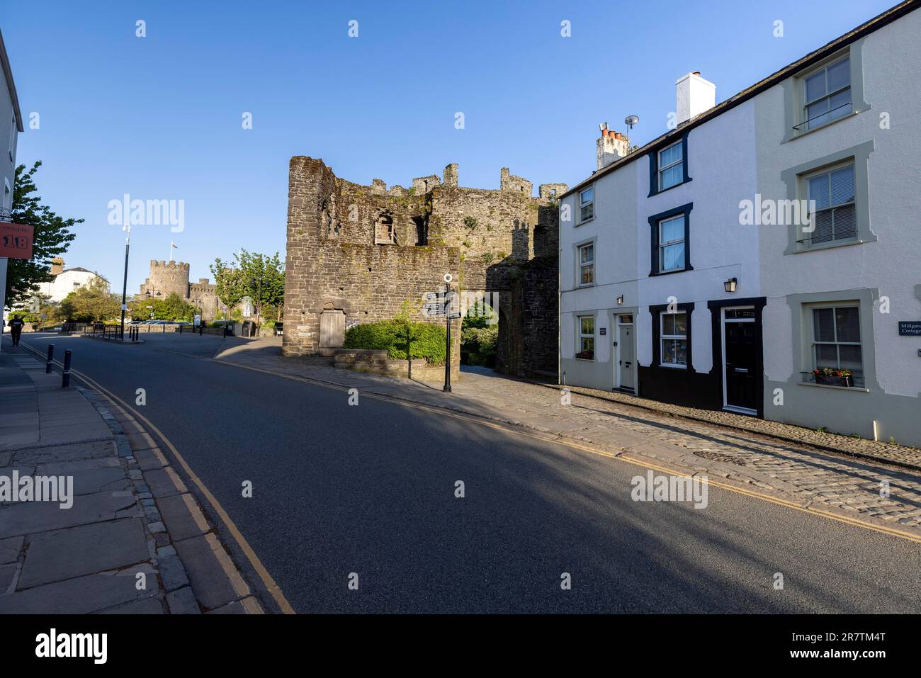 Conwy castle old wales hi-res stock photography and images - Alamy