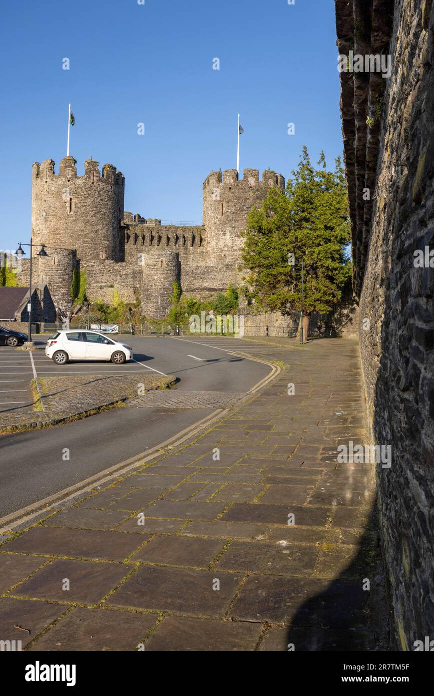 Conwy Castle, Old Castle, Conwy, Wales, Great Britain Stock Photo - Alamy