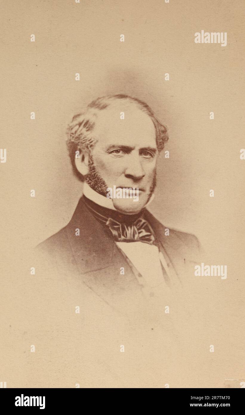 Alvin Adams c. 1860 (after c. 1855 daguerreotype Stock Photo - Alamy