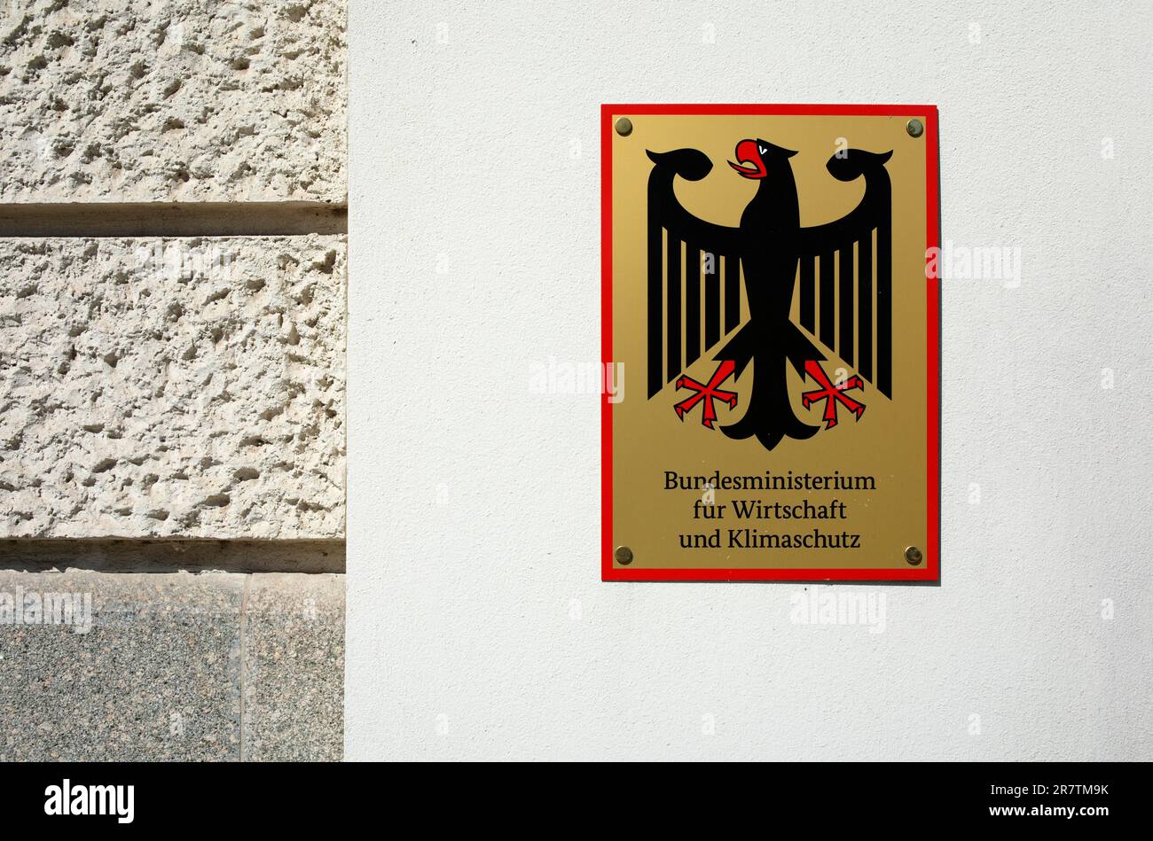 Germany berlin sign federal ministry hi-res stock photography and ...