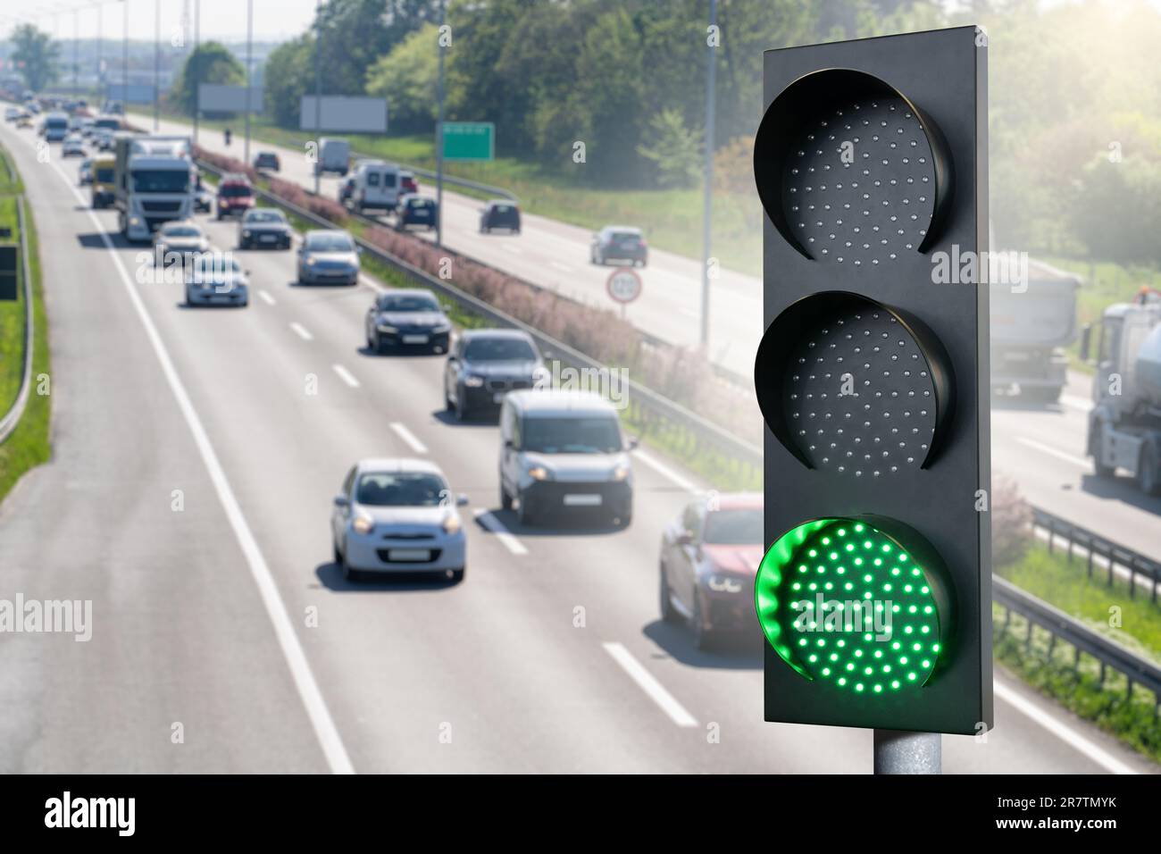 Car traffic photo hi-res stock photography and images - Alamy