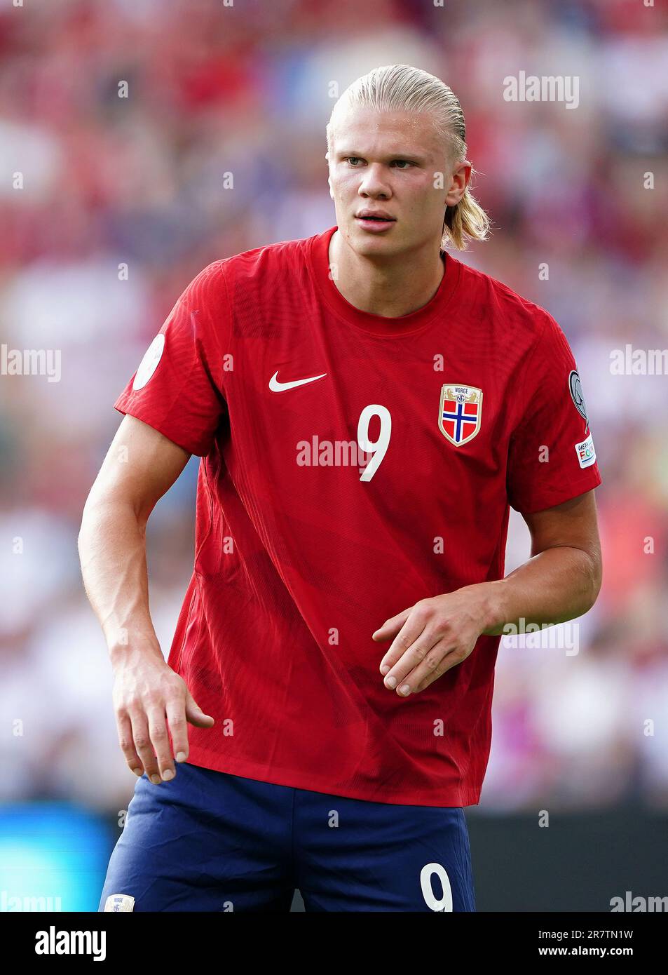 Norway s Erling Haaland During The UEFA Euro 2024 Qualifying Group A