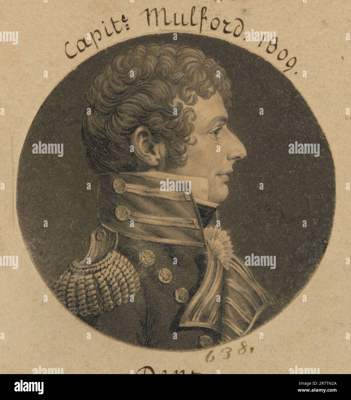 Captain Mulford 1809 Stock Photo - Alamy