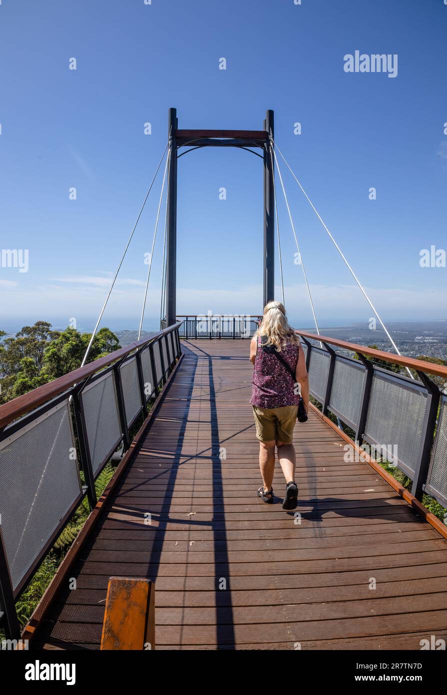 Forest sky pier australia hi-res stock photography and images - Alamy