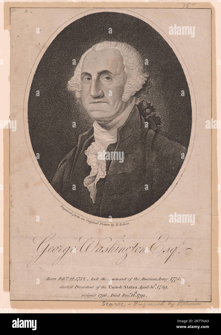 1790s washington hi-res stock photography and images - Alamy