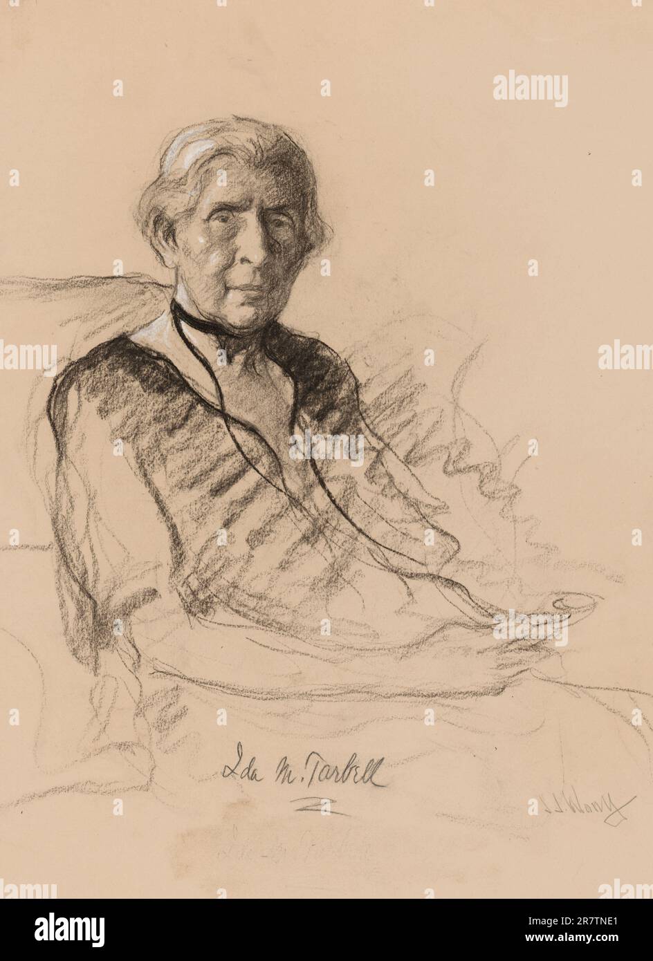 Ida Minerva Tarbell 1937 Stock Photo - Alamy