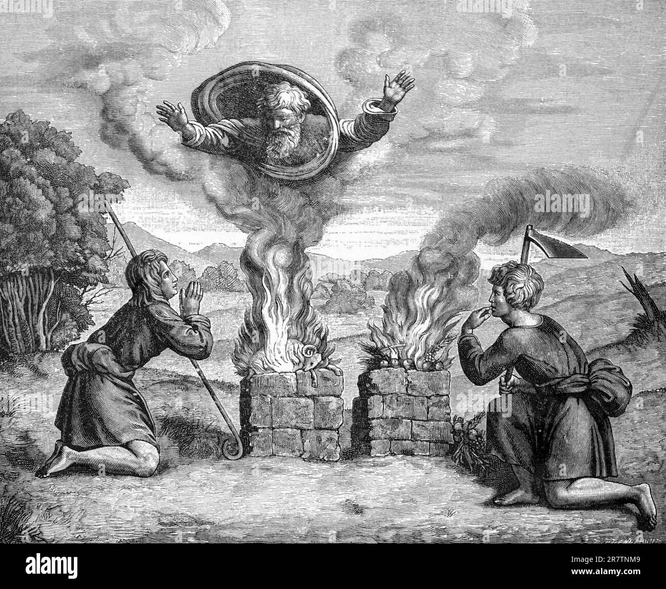 Cain and Abel, The Sacrifice Pleasing to God, Proverbs 15, verses 3-9 ...