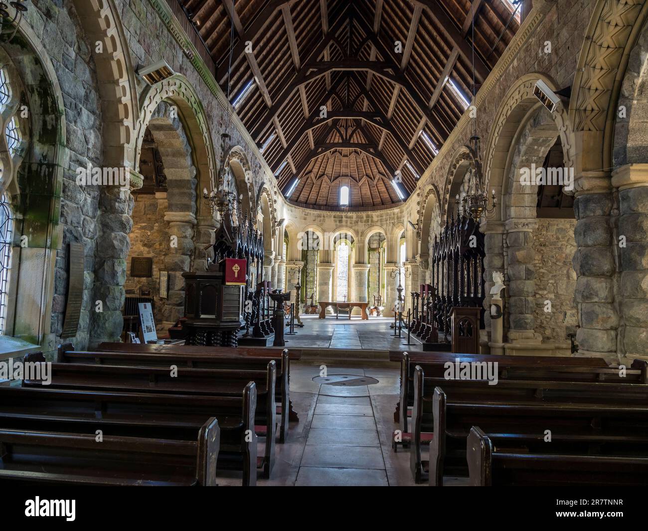 Church St Conan’s Kirk at lake Loch Awe, Scotland, UK Stock Photo - Alamy