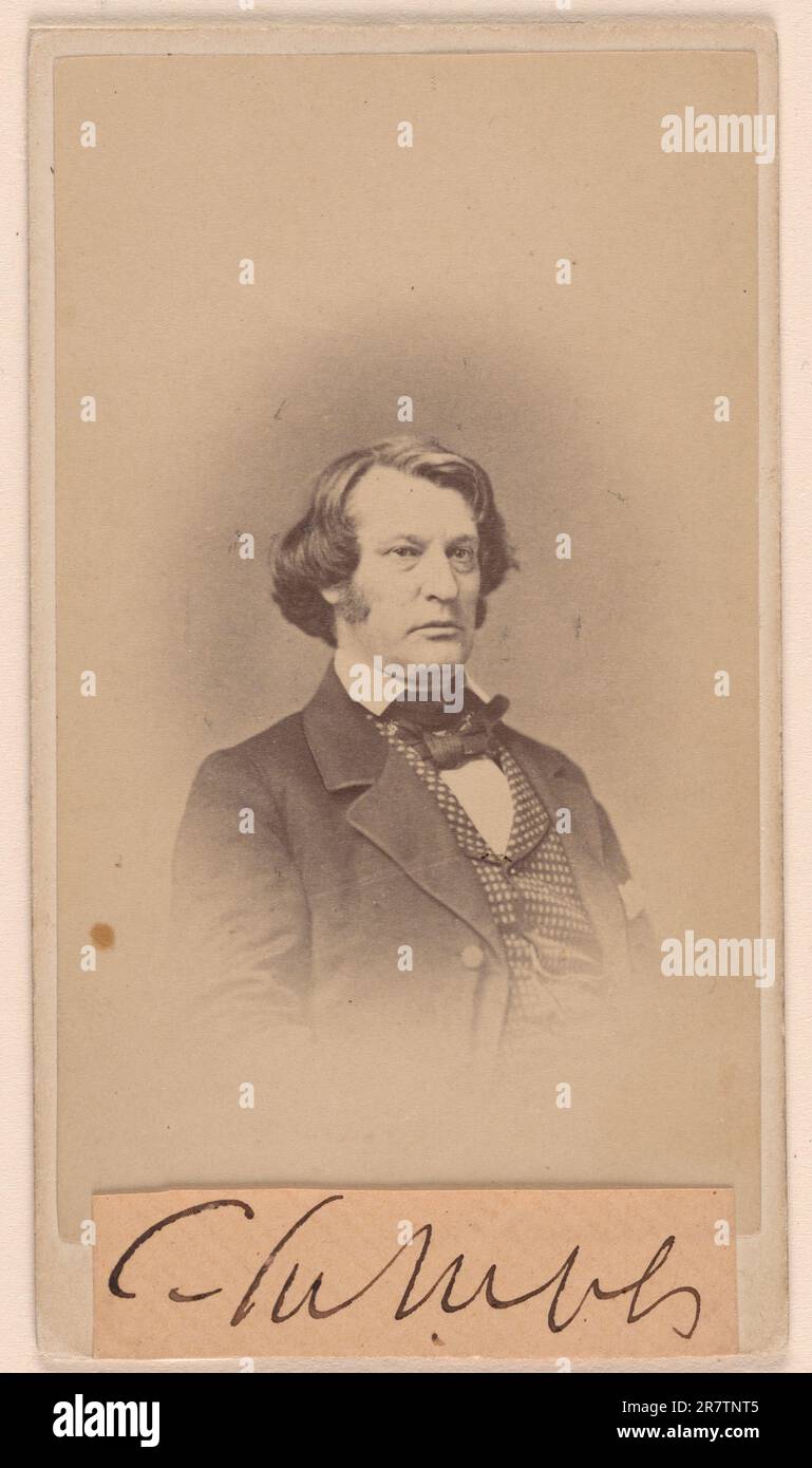 Charles Sumner c. 1862 Stock Photo - Alamy