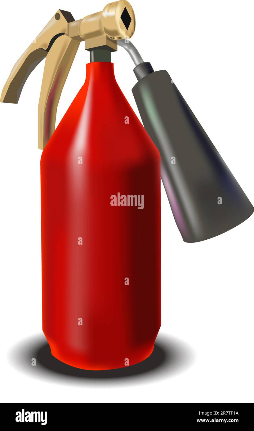 vector illustration of a fire extinguisher Stock Vector Image & Art - Alamy