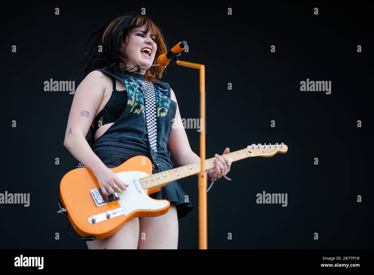 Neuhausen Ob Eck, Germany. 17th June, 2023. Singer Gayle plays at the ...