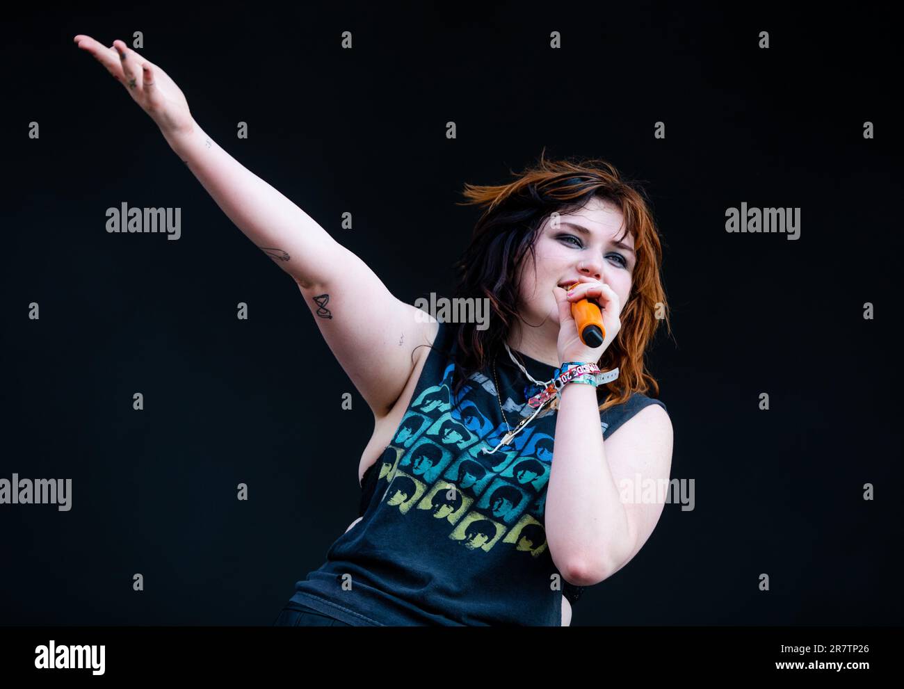 Neuhausen Ob Eck, Germany. 17th June, 2023. Singer Gayle plays at the ...