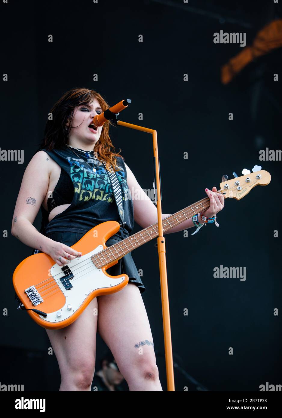 Neuhausen Ob Eck, Germany. 17th June, 2023. Singer Gayle plays at the ...