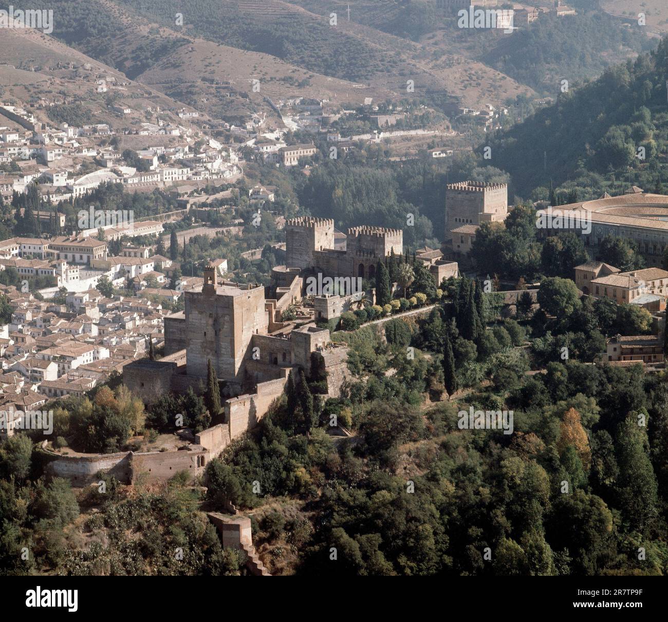 PANORAMICA DE LA ALHAMBRA. Location: ALHAMBRA. GRANADA. SPAIN Stock ...