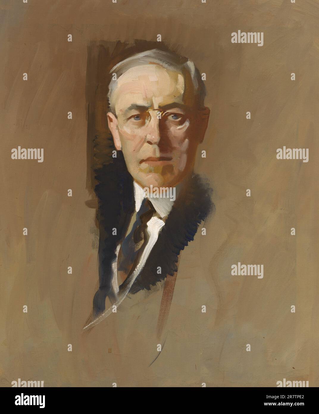 Woodrow Wilson c. 1919 Stock Photo - Alamy