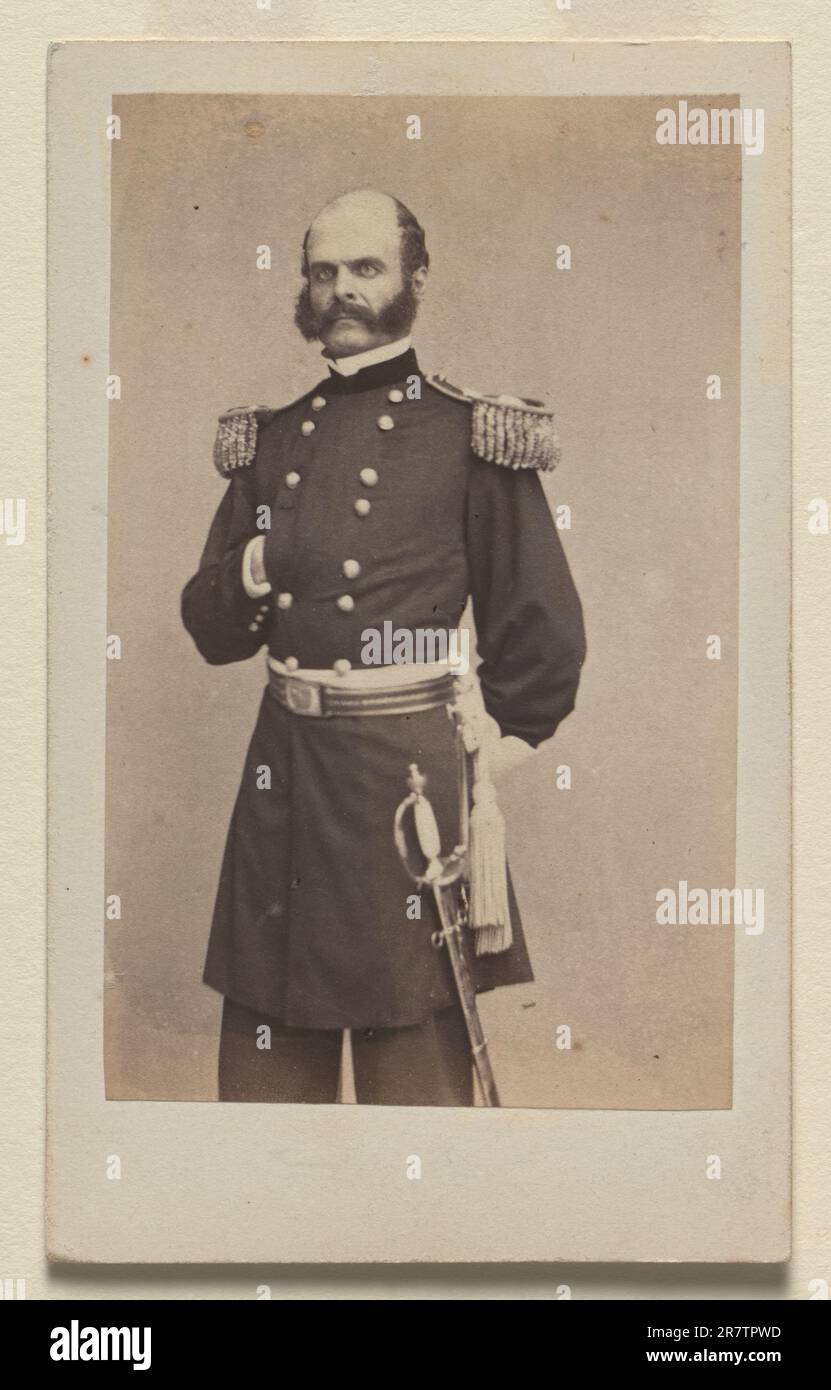 Ambrose Everett Burnside c. 1861 Stock Photo - Alamy
