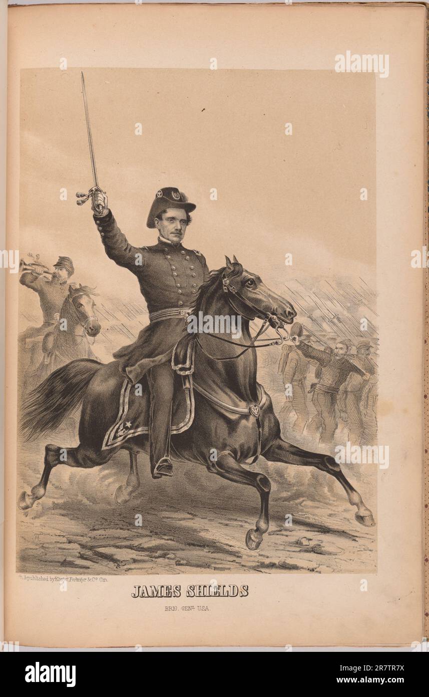 James Shields c. 1862-1864 Stock Photo - Alamy