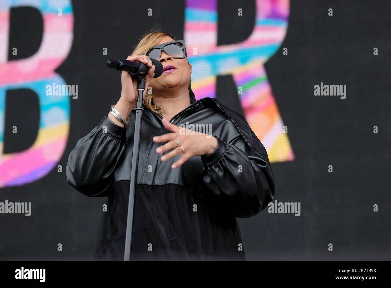Newport, UK. 17th June, 2023. London born British singer songwriter ...