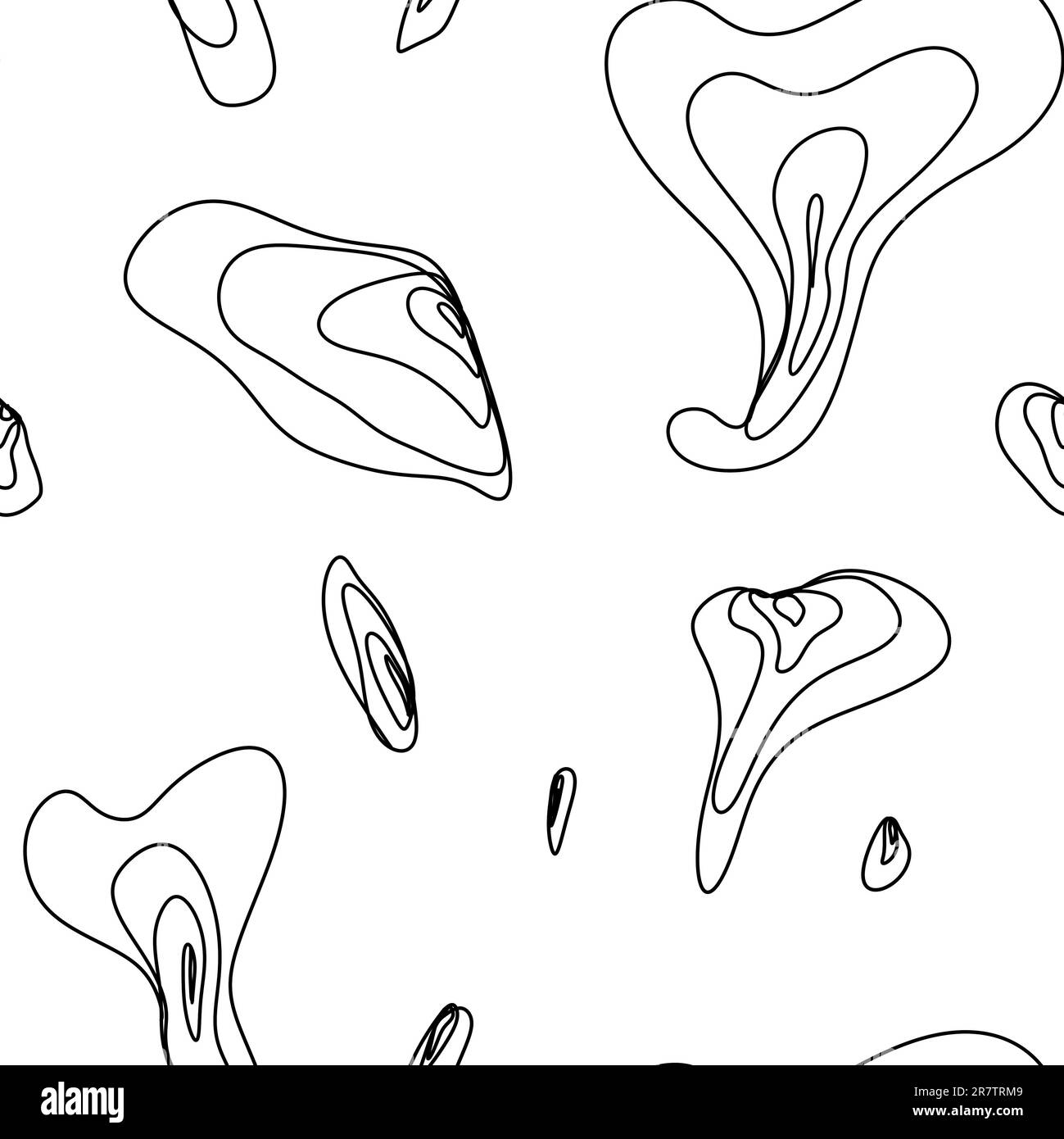 Abstract smooth lines simple cute seamless pattern Stock Photo - Alamy Abstract smooth lines simple cute seamless pattern Stock Photo - Alamy