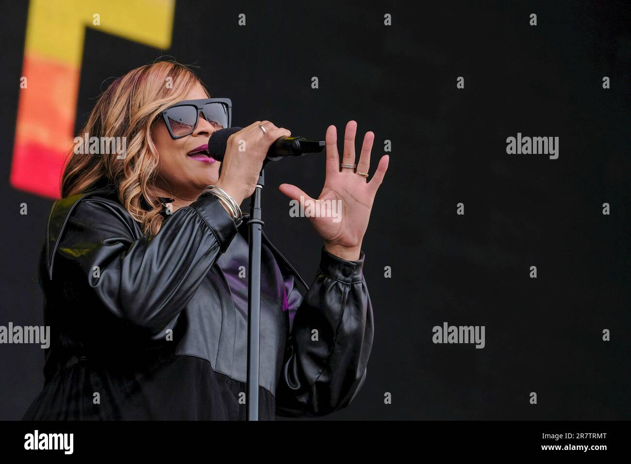 Newport, UK. 17th June, 2023. London born British singer songwriter ...