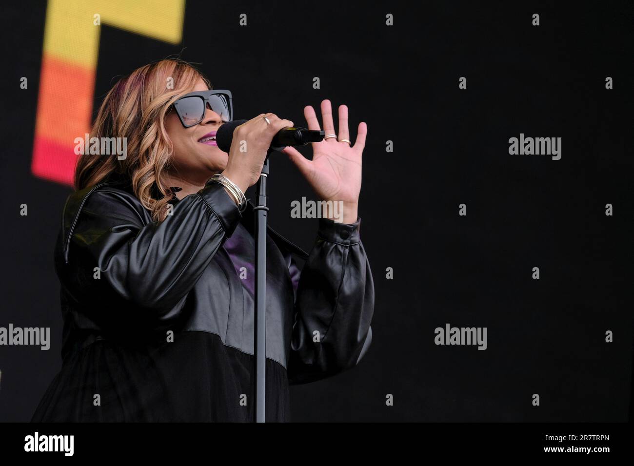 Newport, UK. 17th June, 2023. London born British singer songwriter ...