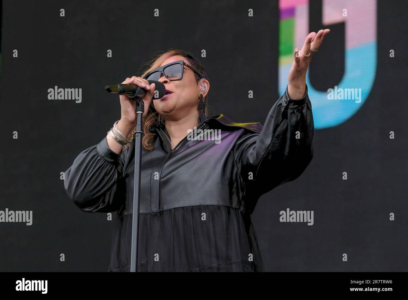 Newport, UK. 17th June, 2023. London born British singer songwriter ...