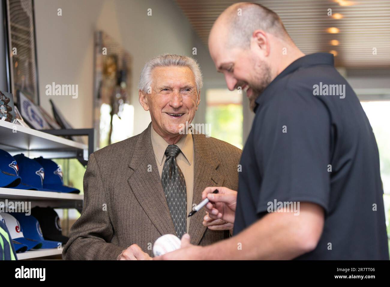St. Marys, Canada. 17th June, 2023. The 2023 Canadian Baseball Hall of ...