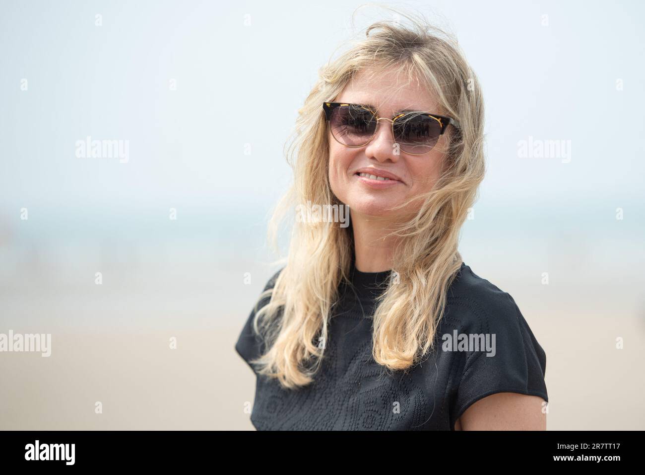 Cabourg, France. 17th June, 2023. Katell Quillevere attending a photocall as part of the 37th ...