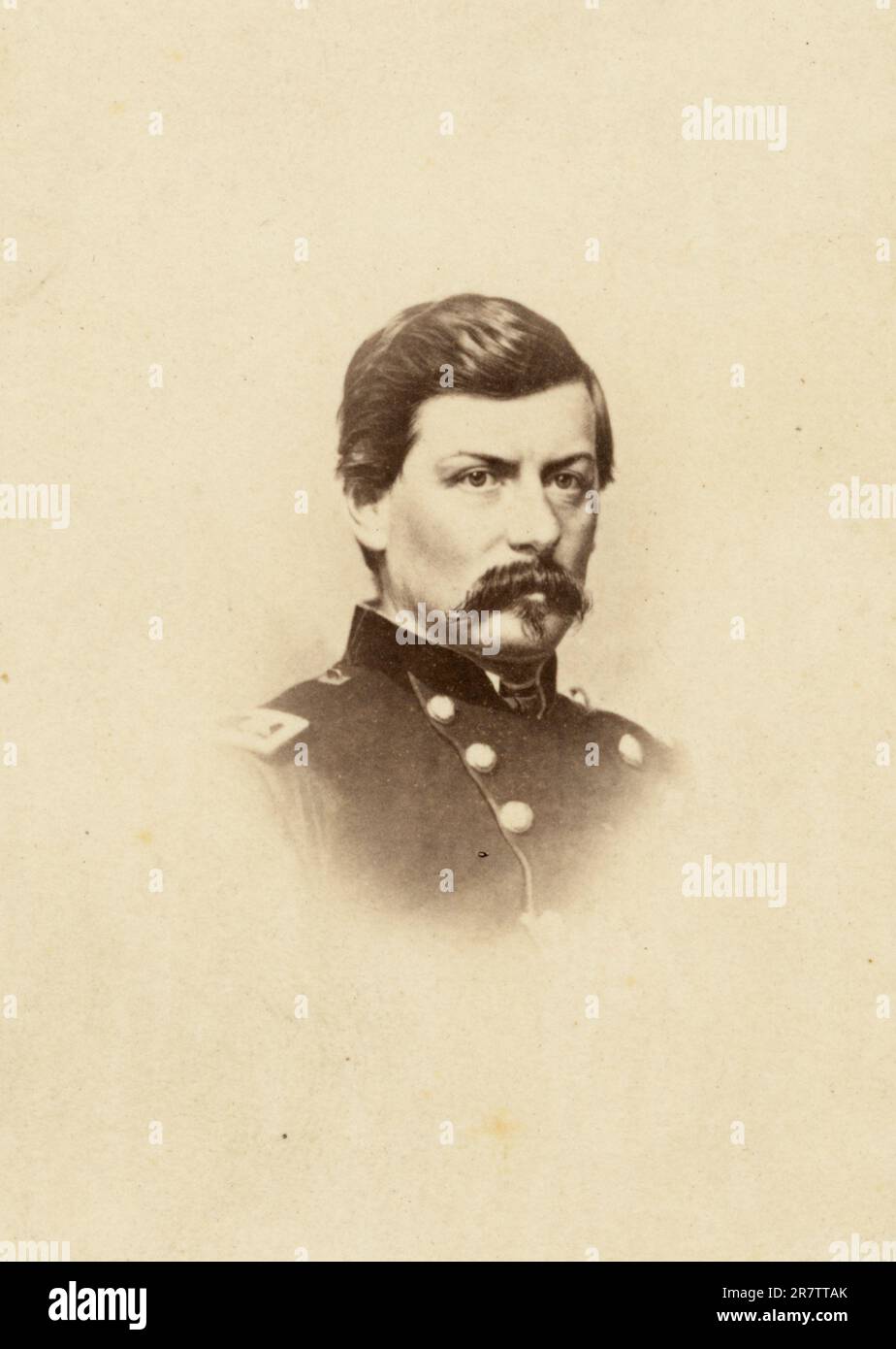 George Brinton McClellan c. 1861 Stock Photo - Alamy