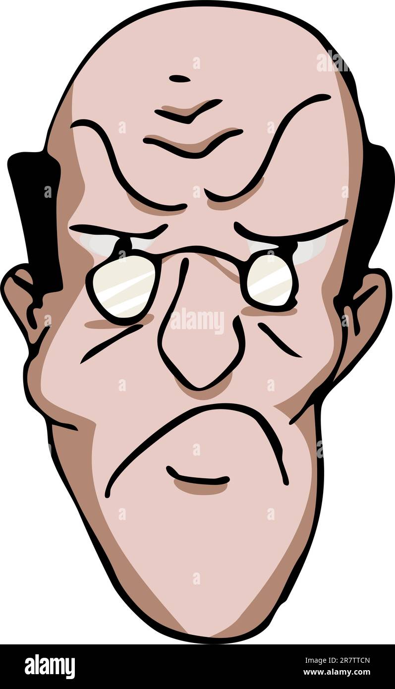 Middle aged headshot Stock Vector Images - Alamy