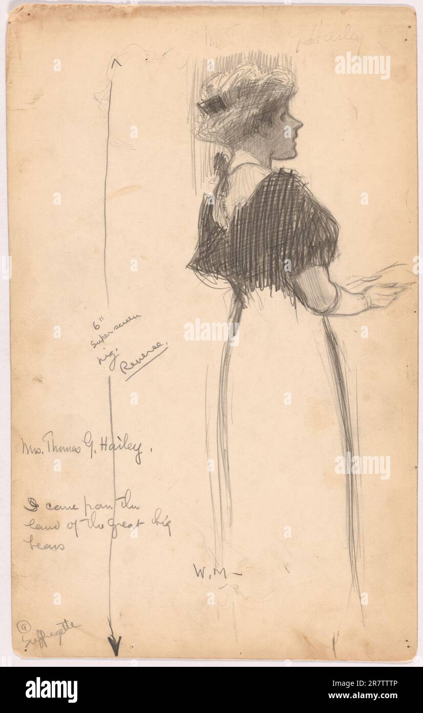 Mrs. Thomas G. Hailey 1912 Stock Photo - Alamy