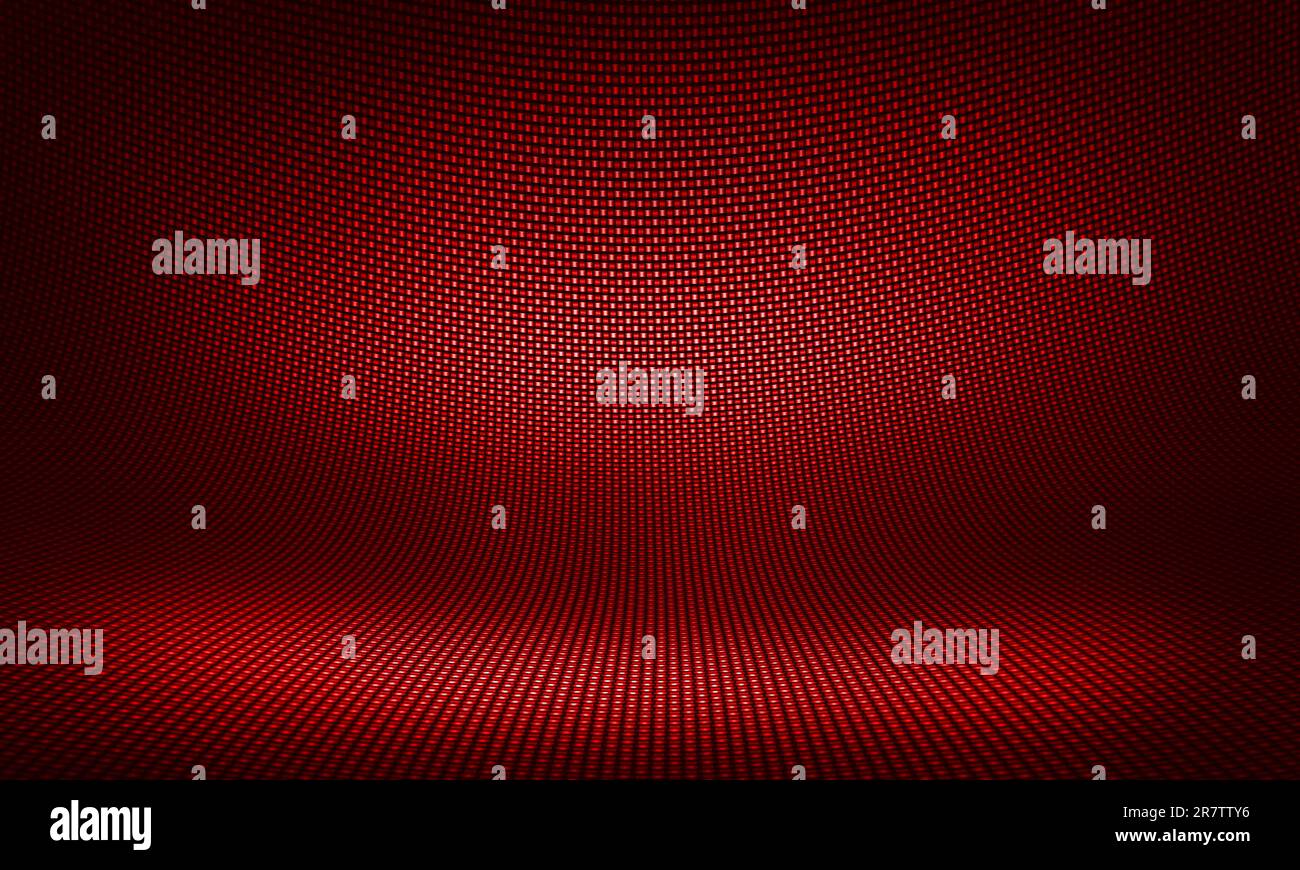 Saturated red carbon fiber textured interior studio Stock Photo - Alamy