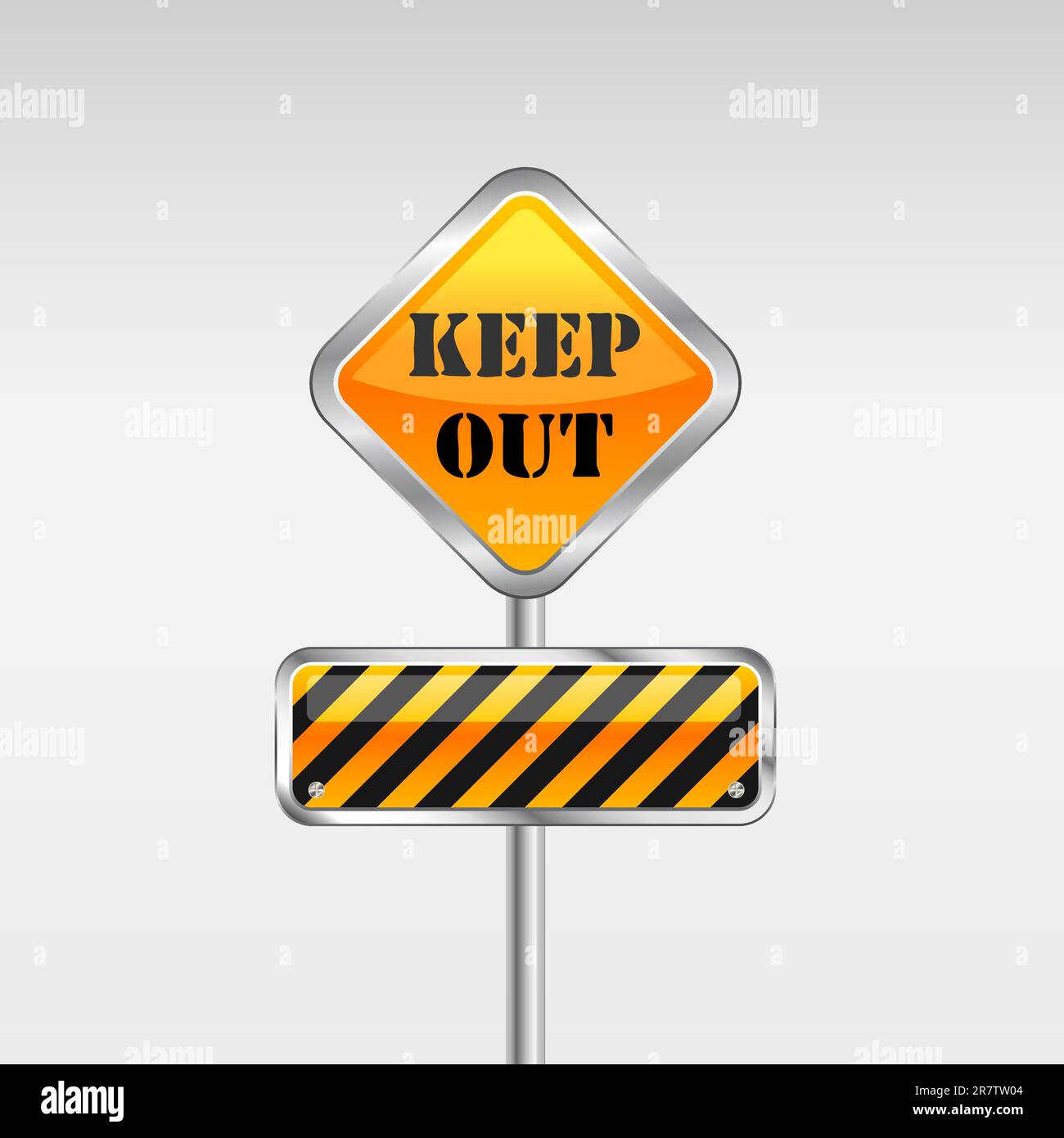 Keeping out Stock Vector Images - Alamy